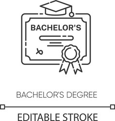 Masters degree rgb color icon Royalty Free Vector Image