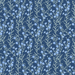 Hand drawn silhouettes of flax plant Royalty Free Vector