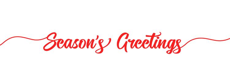 Seasons Greetings Cursive Vector Images (over 1,500)
