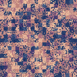 Seamless urban camouflage pattern the pixel Vector Image