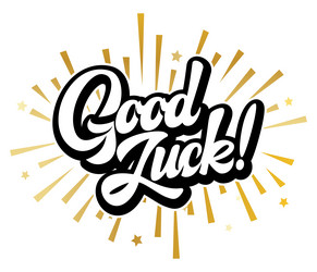 Good luck Royalty Free Vector Image - VectorStock