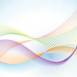 Abstract wavy background Royalty Free Vector Image