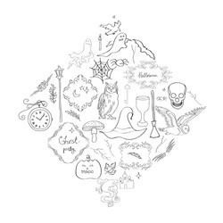 Set of separate elements Royalty Free Vector Image