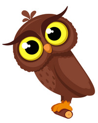 Owl Side View Vector Images (66)