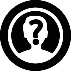 Who icon Royalty Free Vector Image - VectorStock