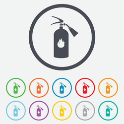 Burn prevention concept icon Royalty Free Vector Image