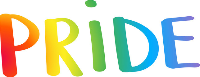 Stay pawsitive - lgbt pride slogan with dog Vector Image