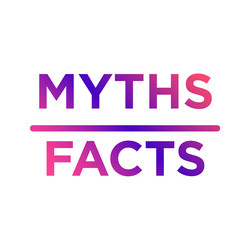 Myths Vs Facts Vector Images Over 260