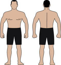 Figure man Royalty Free Vector Image - VectorStock