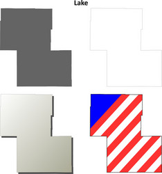 Kitsap map icon set Royalty Free Vector Image - VectorStock