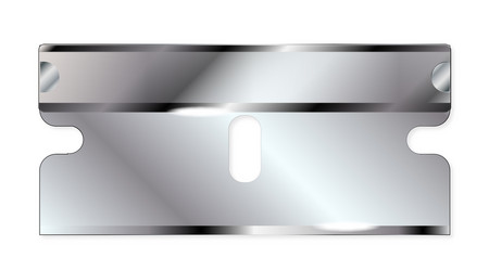 Razor blade Royalty Free Vector Image - VectorStock