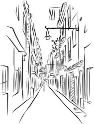 City Provincial Drawing Vector Images (32)