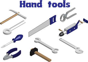 Gardening hand tools Royalty Free Vector Image