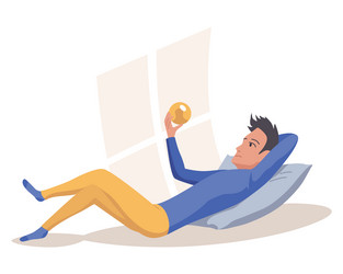 Depressed people depression sad man standing Vector Image