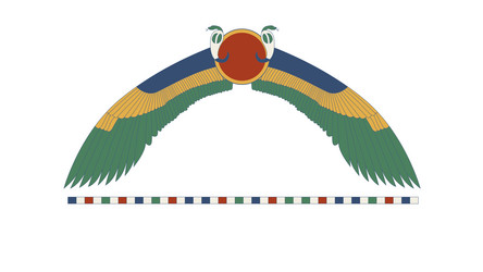 Egyptian Sun Disk Vector Images (over 110)