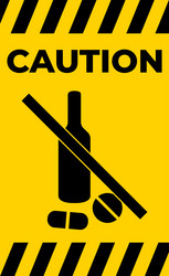 Prohibited drug symbol sign Royalty Free Vector Image