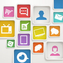 Color blocks Royalty Free Vector Image - VectorStock