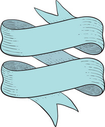 Blue Scroll Ribbon Banner Vector Images (over 2,000)