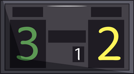 Cartoon Soccer Scoreboard Vector Images (over 190)