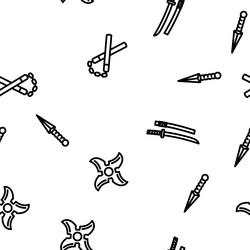 Weapon war gun military seamless pattern Vector Image