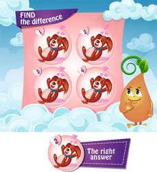 Find the missing part 2 Royalty Free Vector Image