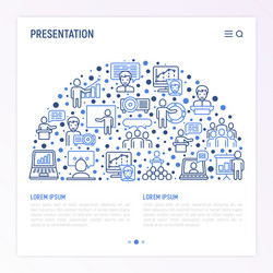 Alf circle with 9 step infographic elements Vector Image