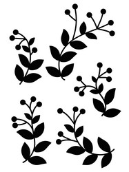 Berry Silhouette Vector Images (over 13,000)