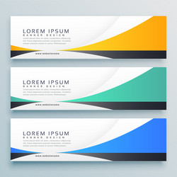 Header banners Royalty Free Vector Image - VectorStock