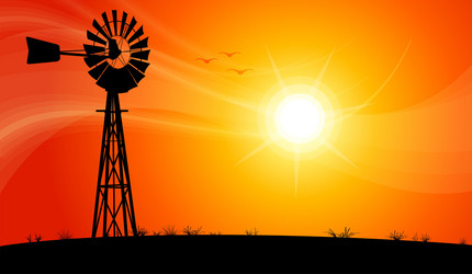 Outback Windmill Vector Images (17)