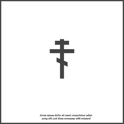 White Catholic Cross Elegant Vector Images (85)