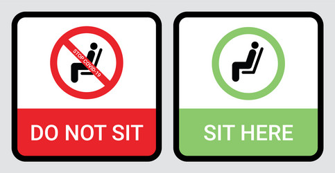 Do not Sit Vector Images (over 380)
