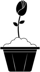 Rose Pot Vector Images (over 4,700)