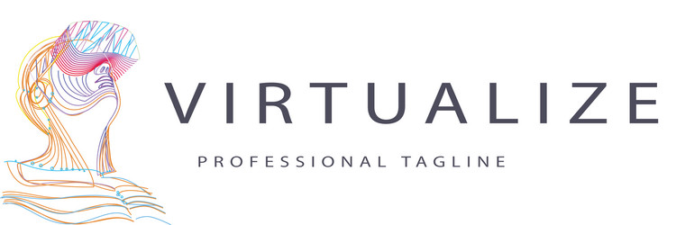 Digital media logo Royalty Free Vector Image - VectorStock