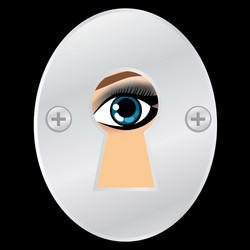 Keyhole Eye Peeking Vector Images (over 190)