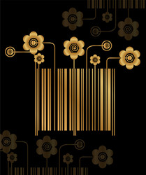 Flower Barcode Vector Images (over 380)