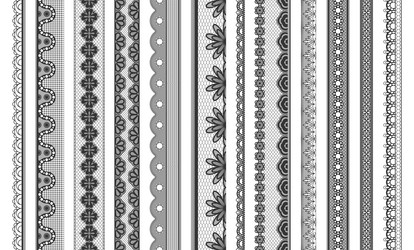 Ribbon Trim Vector Images (over 2,500)