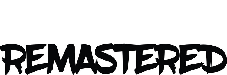 Remastered rubber stamp Royalty Free Vector Image