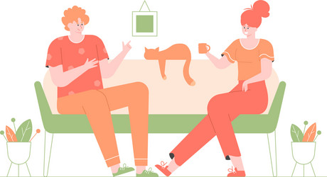 Couch Talk Vector Images (over 1,900)
