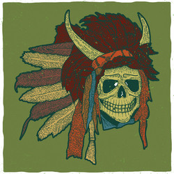 Indian Skull Vector Images (over 4,000)