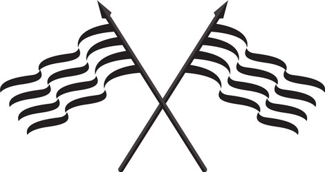 Flag template logo and symbol Royalty Free Vector Image