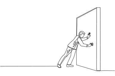 Man Pushing Sketch Vector Images (over 250)