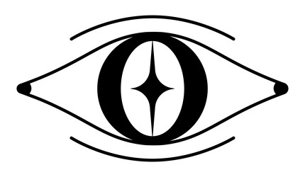 Atom logo icon Royalty Free Vector Image - VectorStock