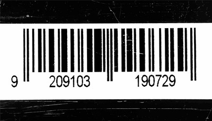 Organic barcode Royalty Free Vector Image - VectorStock