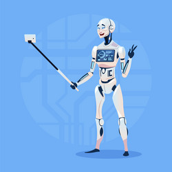 Robot Selfie Vector Images (over 160)
