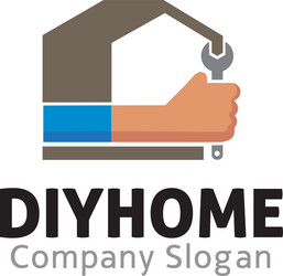 Color home logo Royalty Free Vector Image - VectorStock