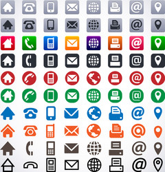 Android icons Royalty Free Vector Image - VectorStock