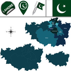Lahore Map Vector Images (over 120)