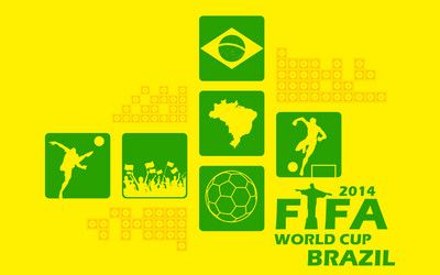 Fifa world cup background Royalty Free Vector Image
