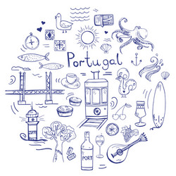 Portugal Doodle Vector Images (over 150)