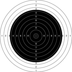Olympic Shooting Target